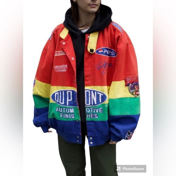 Vintage | Jackets & Coats | Rare Nascar998 Jeff Hamilton 5th ...